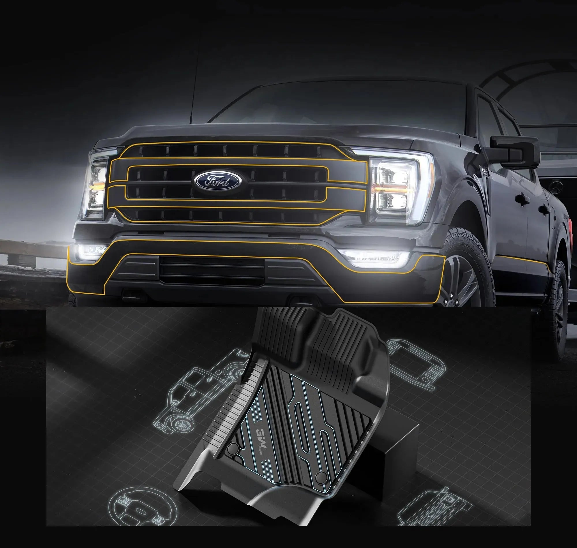 3W-Auto-Life | All-Weather Floor Mats, Truck Mats, Cargo Liners