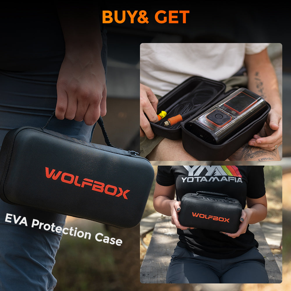 WOLFBOX MegaFlow 24 Pro Portable Tire Inflator | 3Wliners