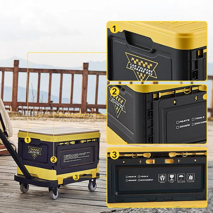 3W 50.5L Folding Storage Box | 3Wliners