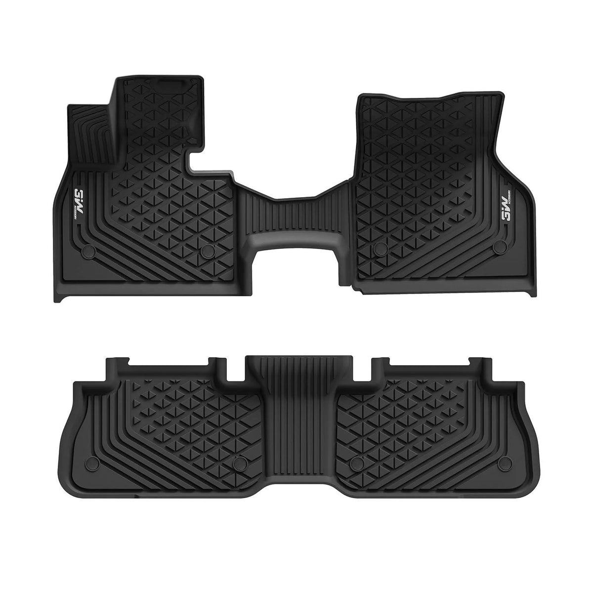 3W BMW iX 2022-2026 Custom Floor Mats / Trunk Mats Thorex™ All-Weather ...