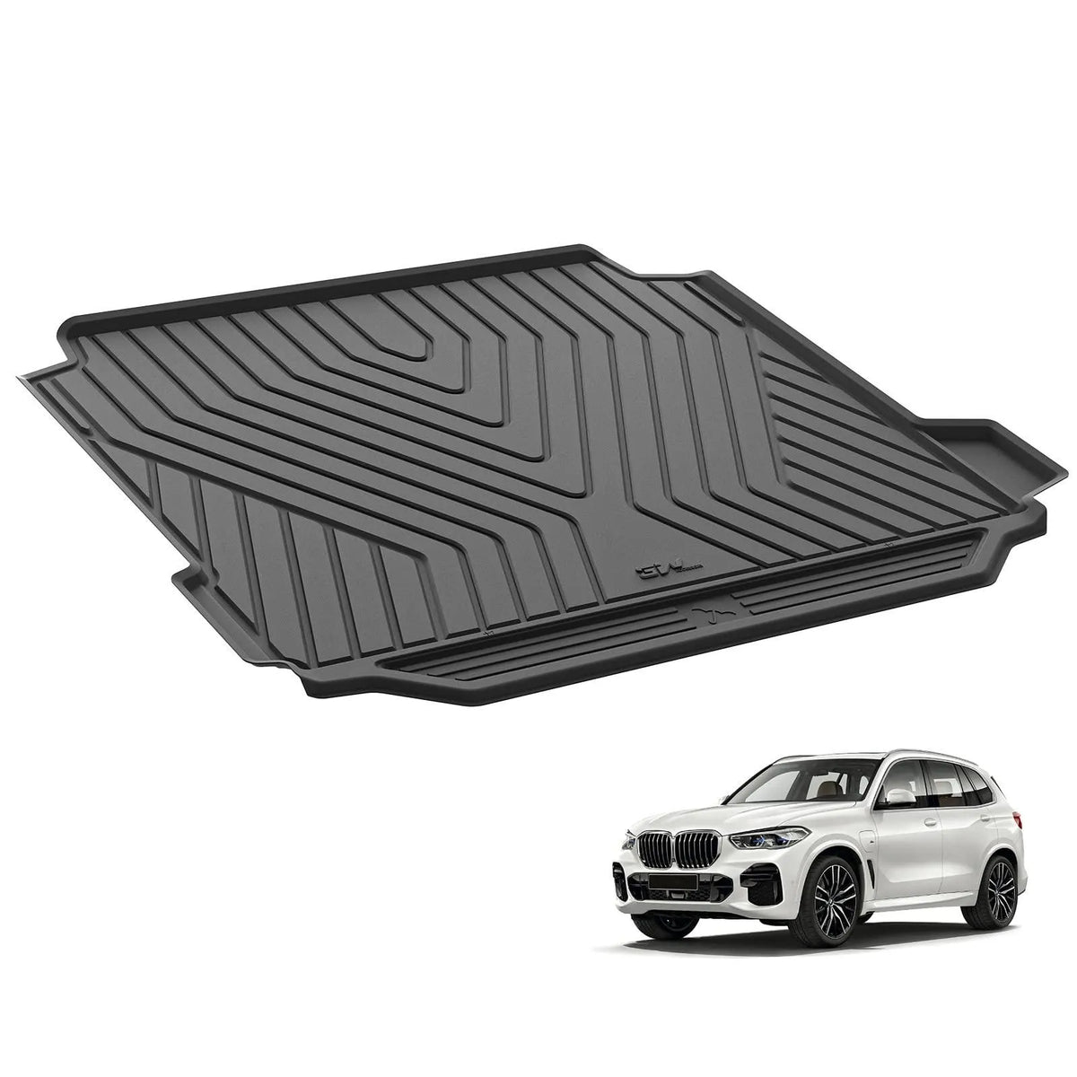 3W BMW X5 2019-2026 Custom Floor Mats / Trunk Mat Thorex™ All-Weather ...