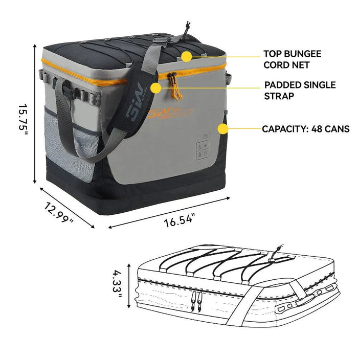 3W Eco Soft Pack Insulated Cooler Car Accessories | 3Wliners