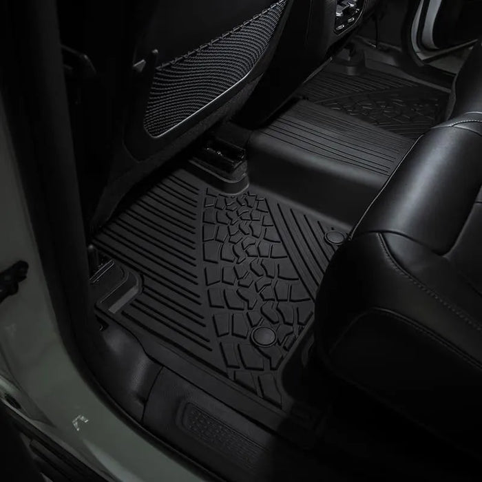 3W Floor Mats Dodge Durango 2016-2021 (2nd Row Bench Seating Only ...
