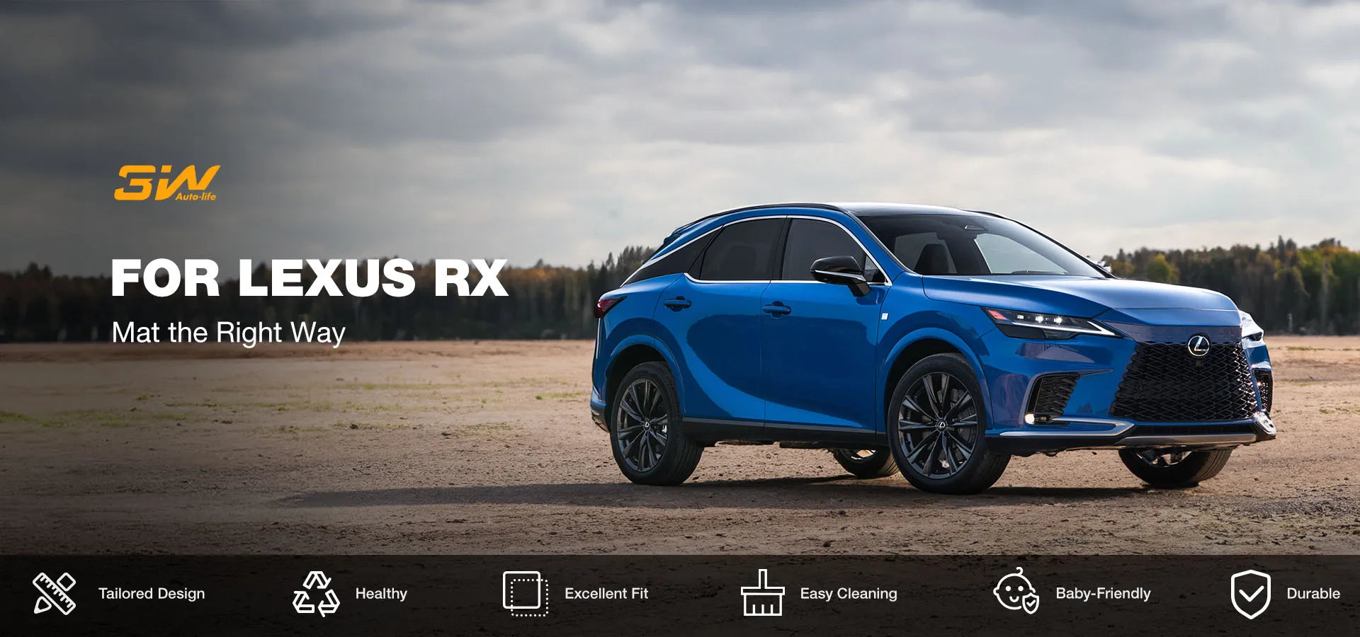 3W LEXUS RX 2016-2022 (RX350/RX450h) / 2018-2022 RXL (RX350L/450hL ...