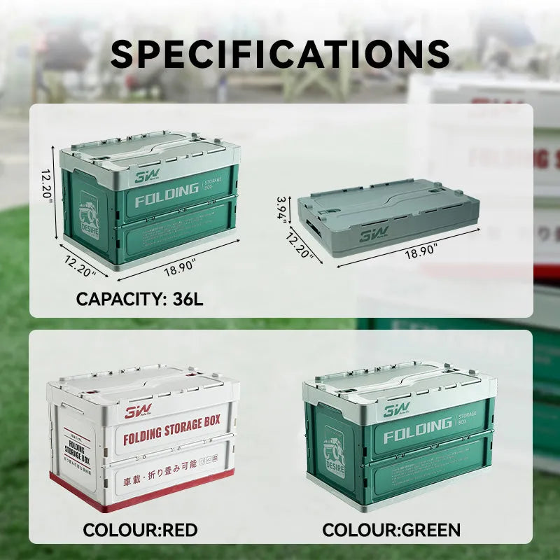 3W 36L Folding Storage Box