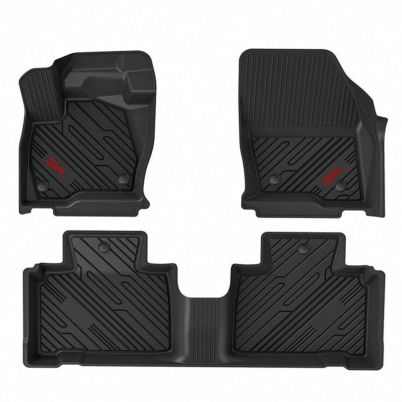 3W Custom Floor Mats Ford F250 F350 F450 F550 2017-2025 Super Duty ...