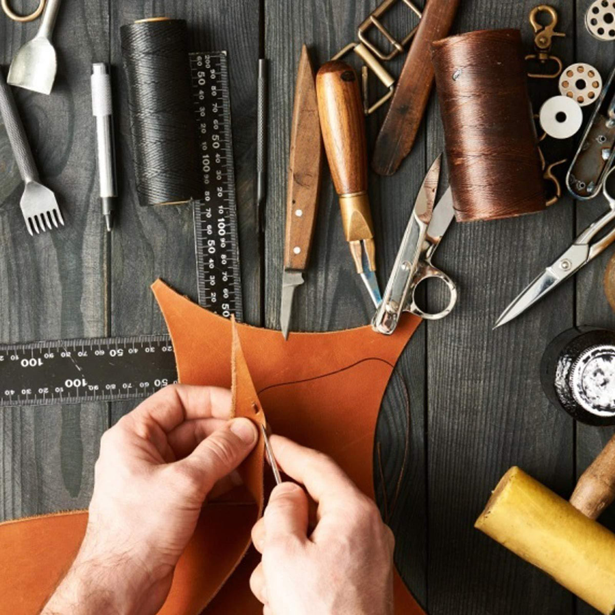 3W Toyota RAV4 Key Fob Cover Case 360 Degree Protection Genuine Leather ...